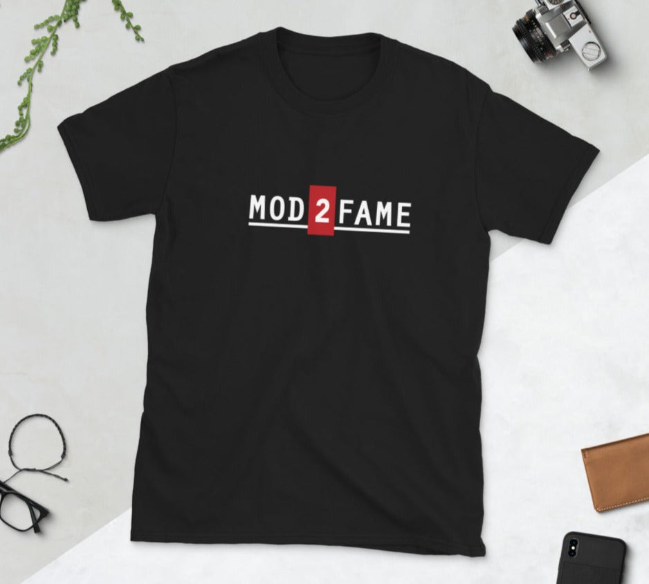 M2F Logo Tee - Standard - Blk – Mod2Fame